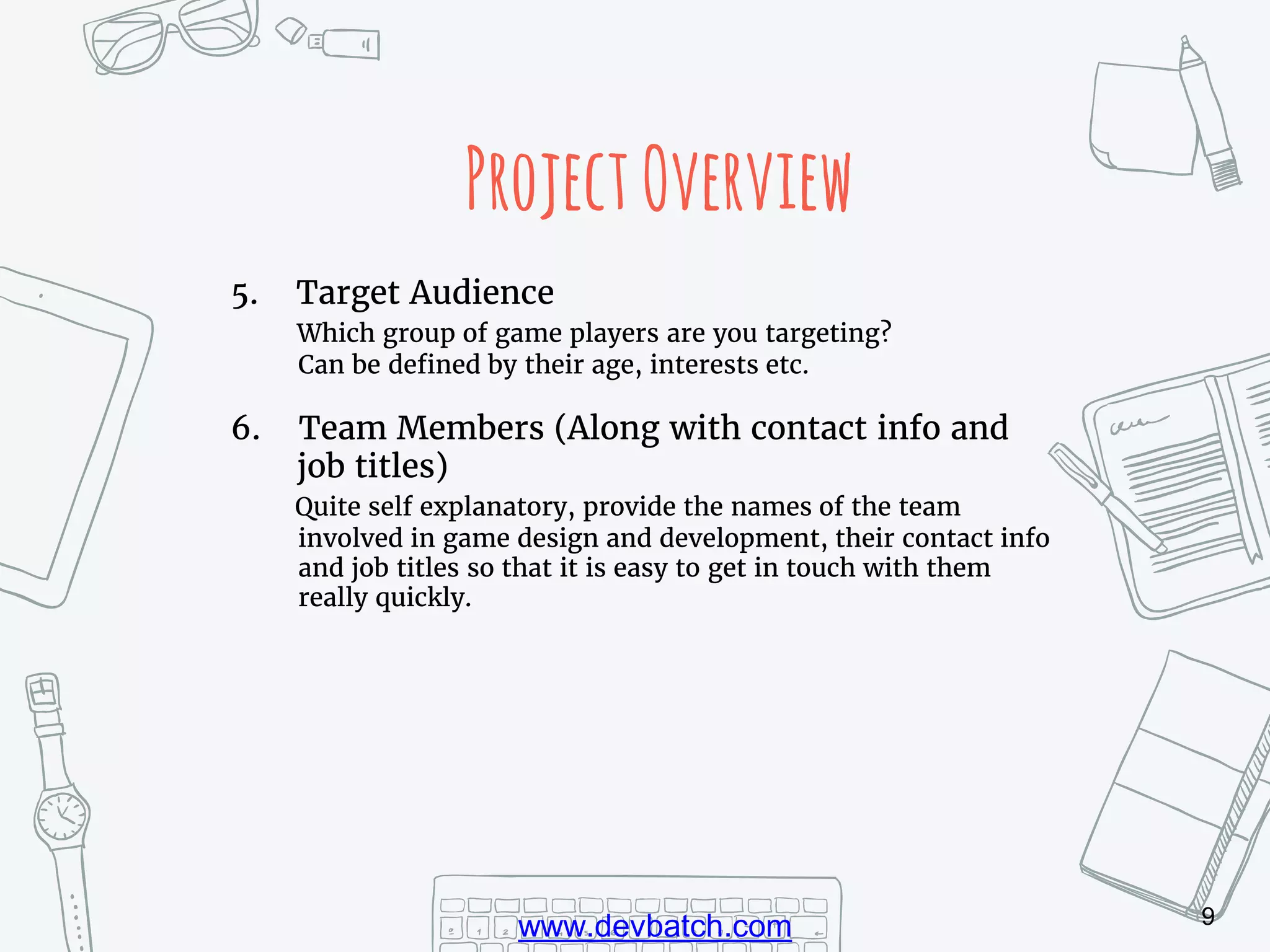 Game Design Document - Step by Step Guide | PPTX