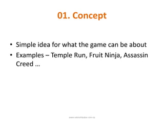 Game development pipeline | PPTX