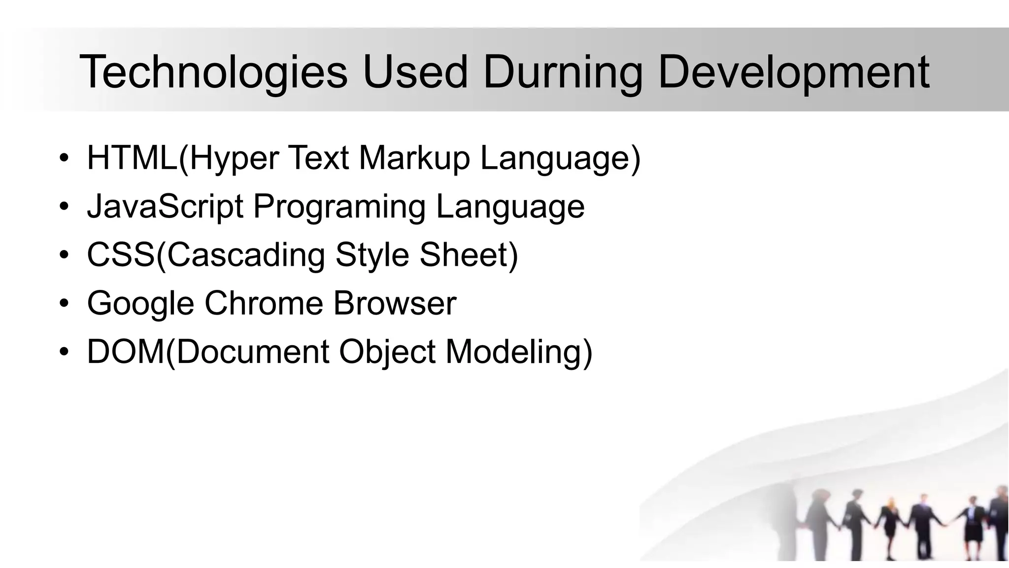 Game development project | PPT