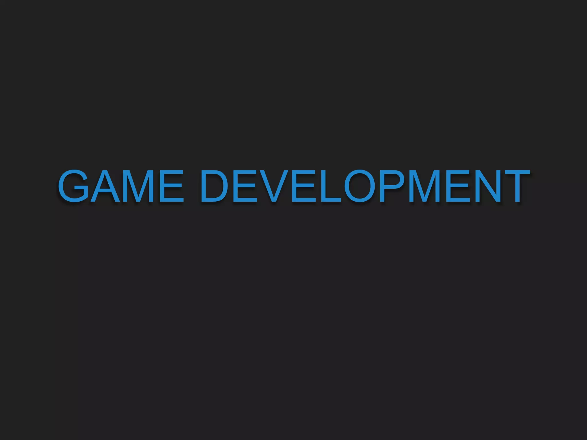 Game development unity | PPT