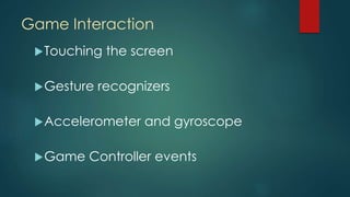 Game development via_sprite_kit | PPTX