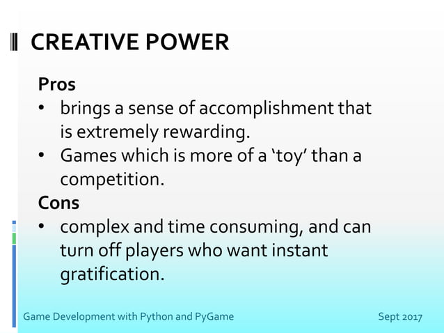 Game Development With Python and Pygame | PDF | Programming Languages ...