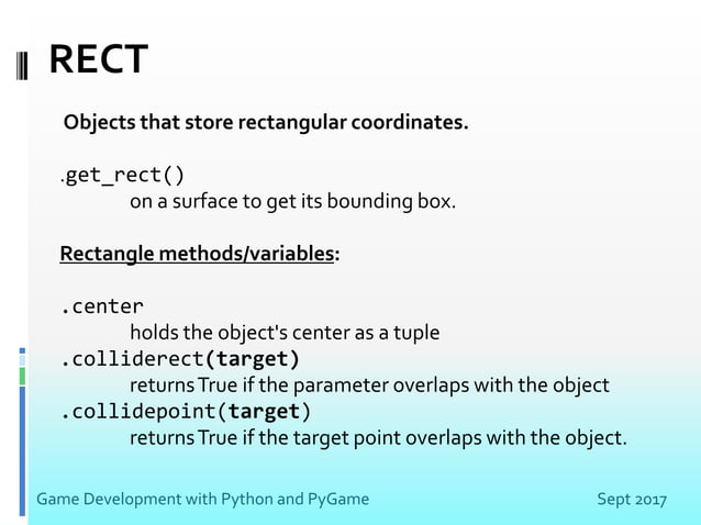 Game Development With Python and Pygame | PDF | Programming Languages ...