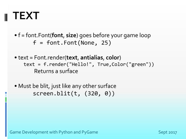 Game Development With Python and Pygame | PDF | Programming Languages | Computing