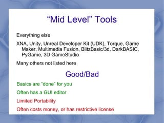 Game devtools | PPT