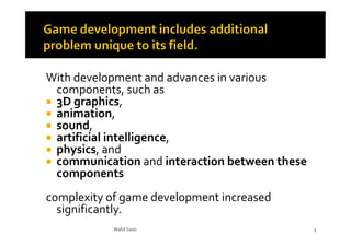 +Game dev vs traditional software engineering [recovered] | PPT