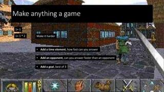 Game dev workshop | PPTX