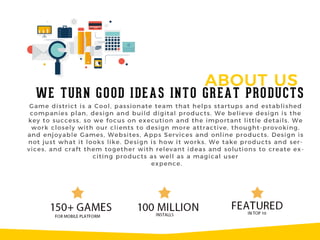 Game district Profile | PPT