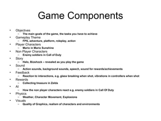 Game elements | PPT