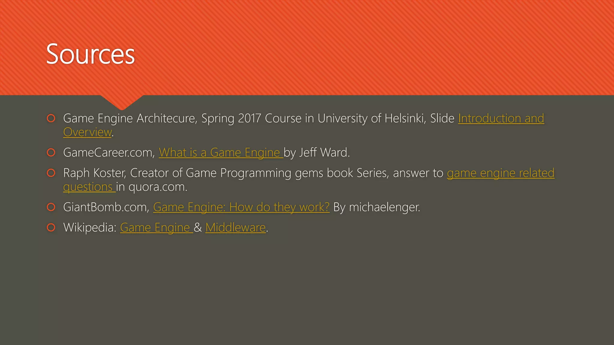 Introduction to Game Engine: Concepts & Components | PPTX