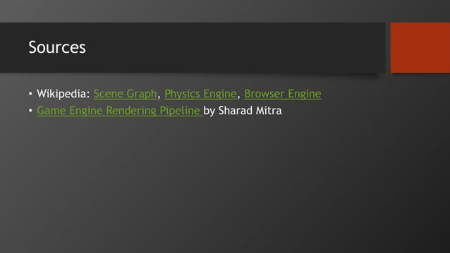 Introduction To Game Engine Concepts And Components Ppt