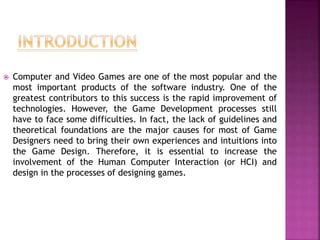 Game engineering | PPT