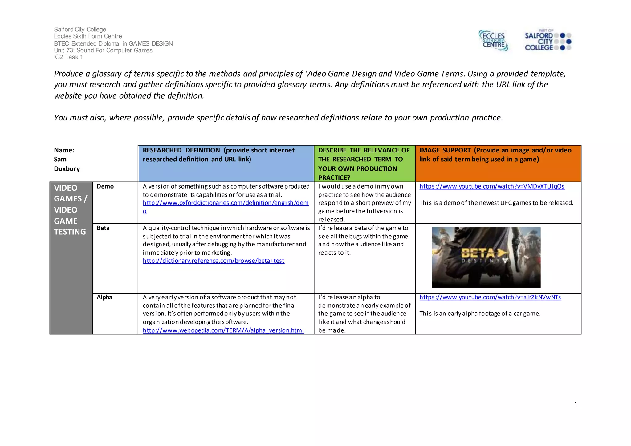 Game Engine terminology | PPT