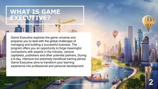 Game Executive 2019 | PPTX