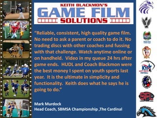 Game Film Solutions League | PPT