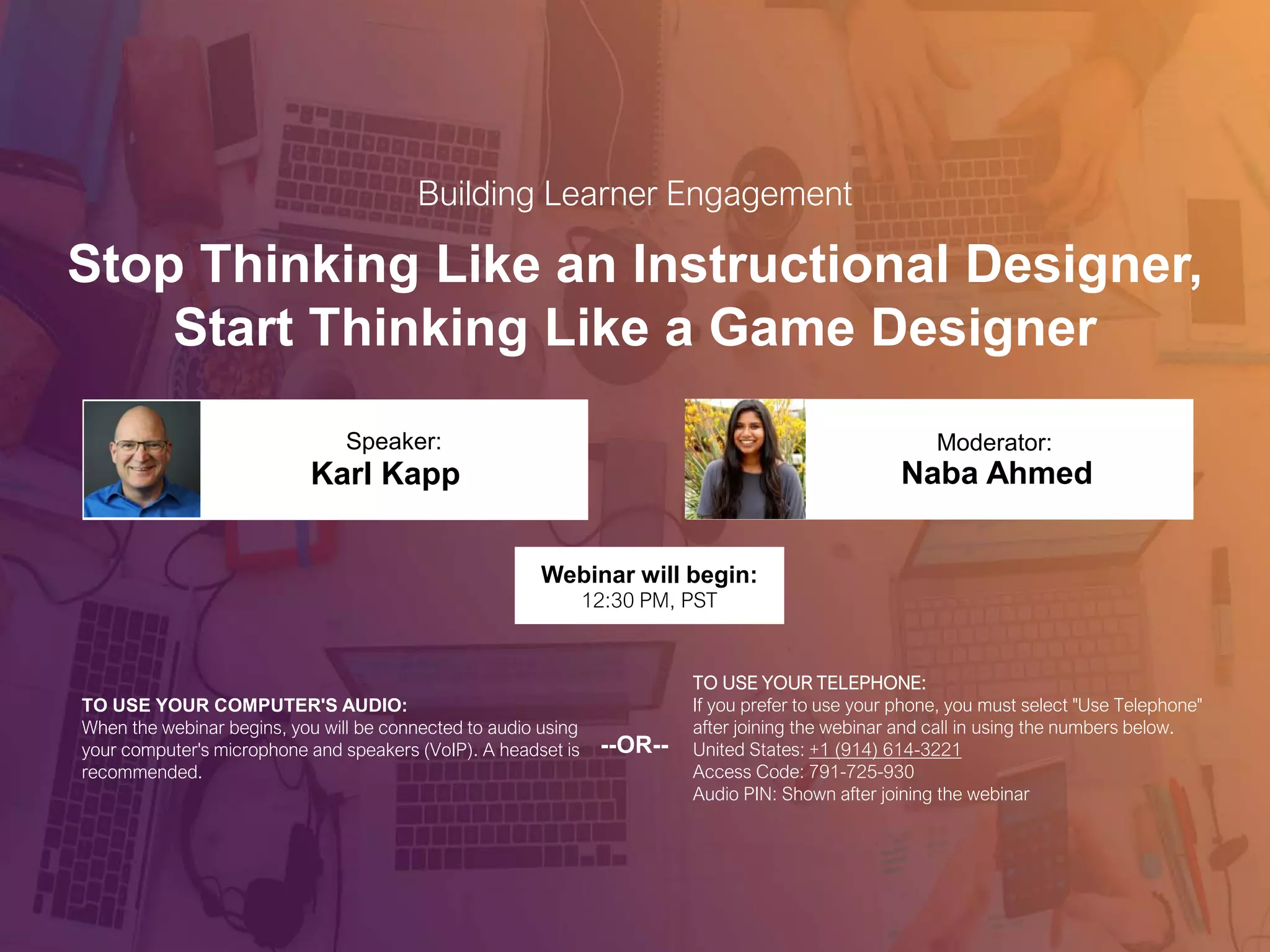 Stop Thinking Like an Instructional Designer, Start Thinking Like a Game Designer | PPT