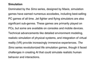 the description of Game genre for English learner.docx