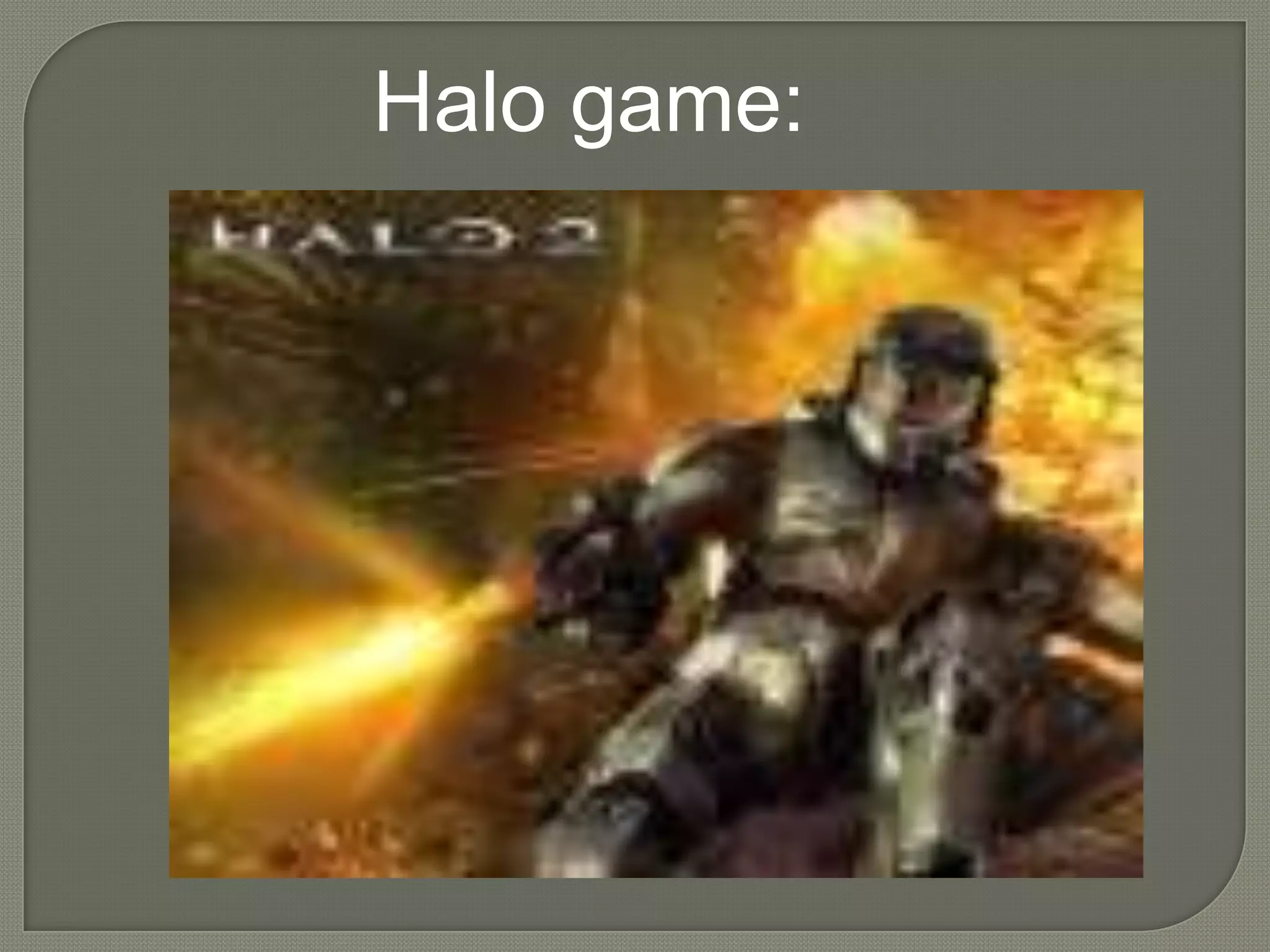 Game halo | PPT
