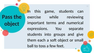 Game in the Classroom powerpoint presentation. | PPTX | Educational ...