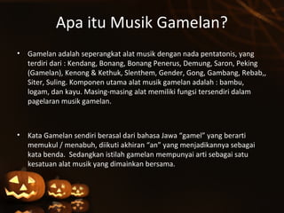 Gamelan | PPT
