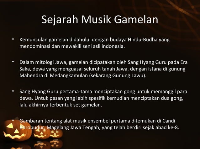 Gamelan | PPT