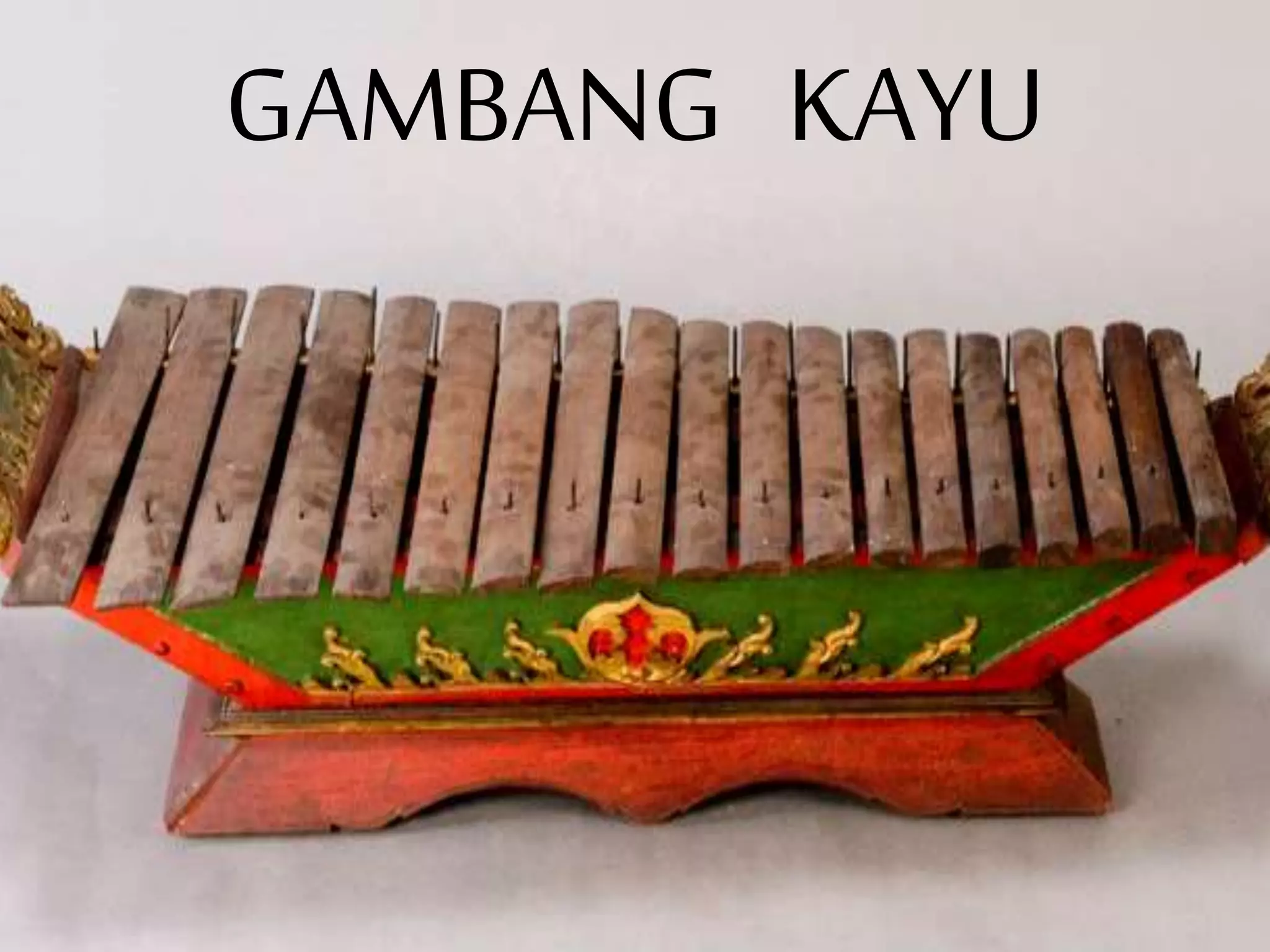 Gamelan instruments | PPTX