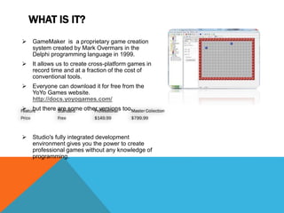 Gamemaker | PPTX
