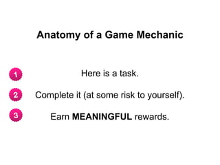 The Anatomy of a Game Mechanic | PPT | Video Game Genres | Video Gaming