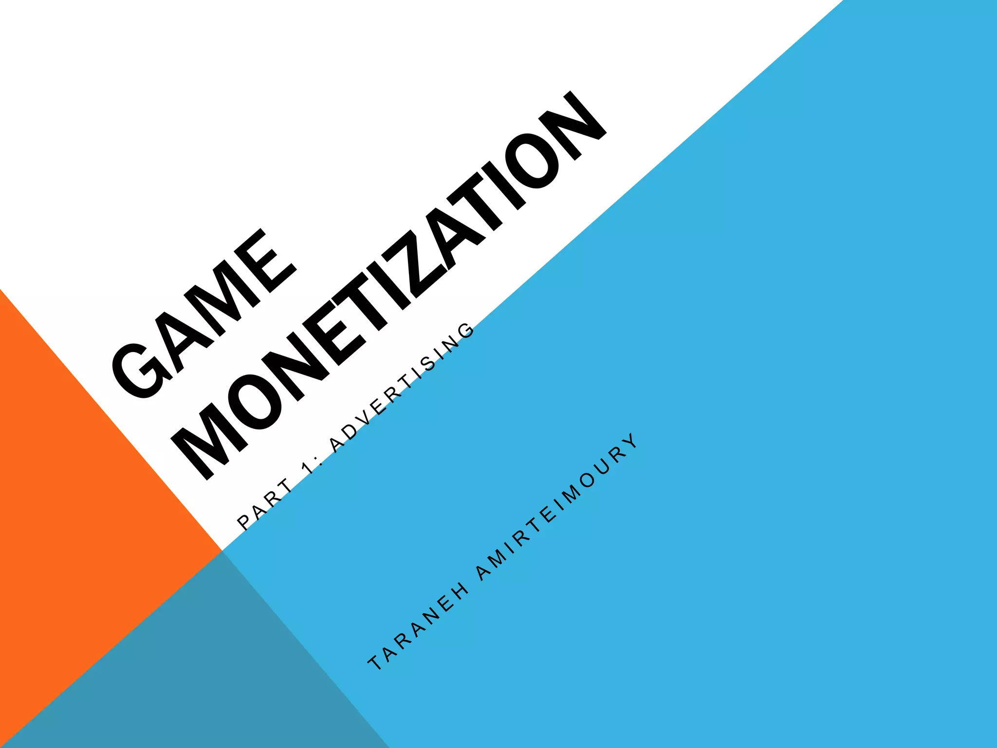 Game monetization | PPTX