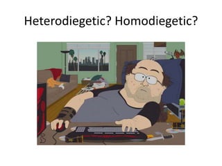 Narratology of Games (Guest Lecture, ENG 798: Narrative Analysis) | PPTX