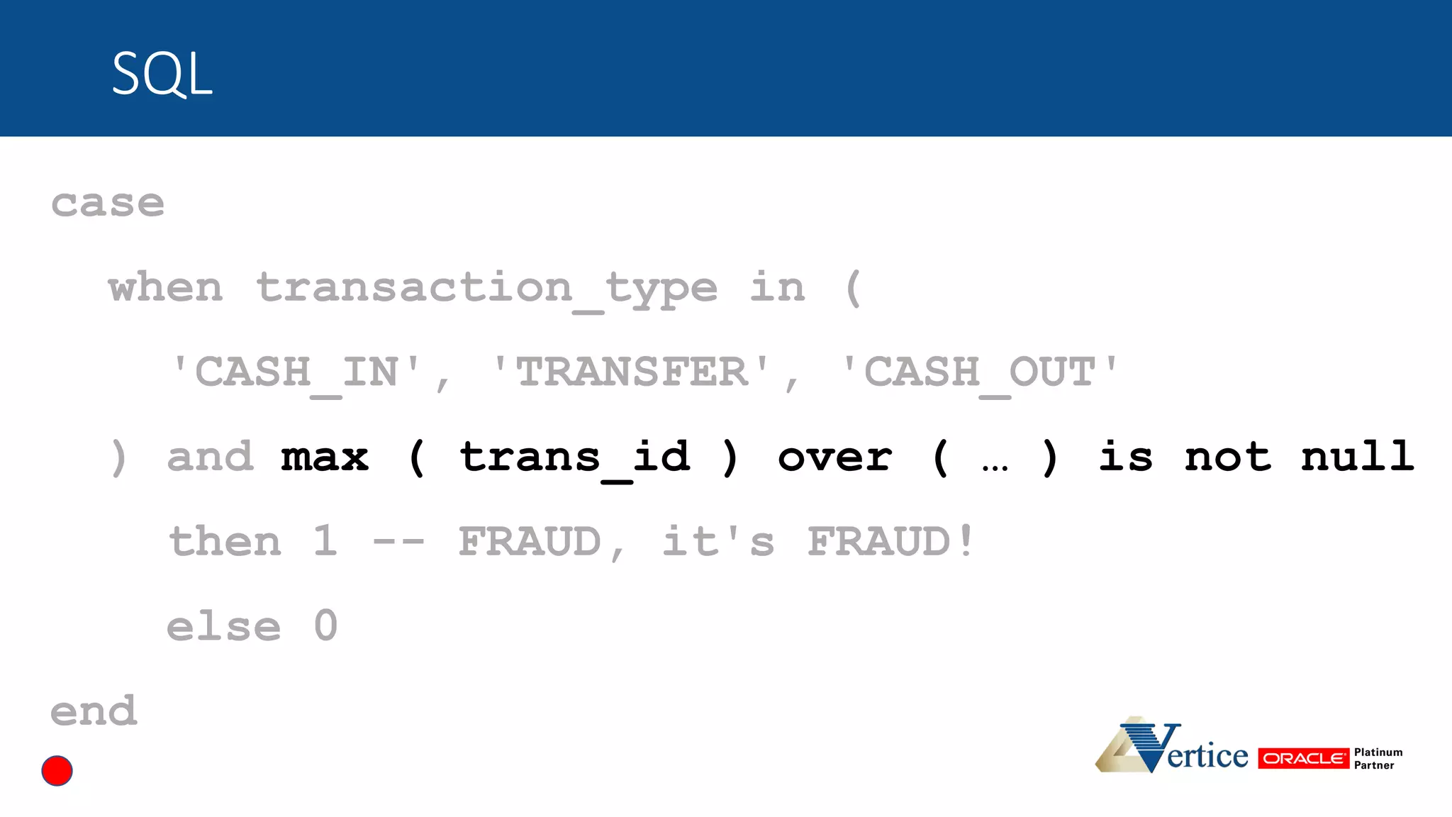Game Of Fraud Detection With Sql And Machine Learning Pdf Databases Computer Software And