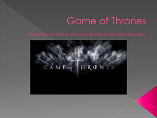 Game of thrones | PPT