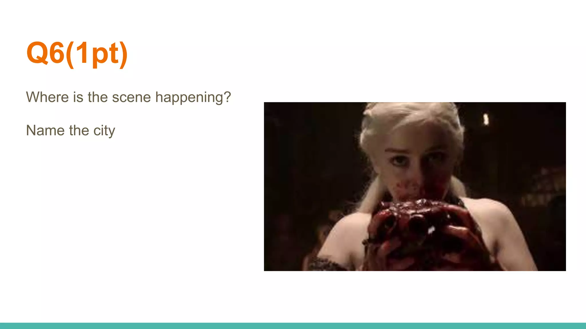 Game of thrones Quiz! | PPTX