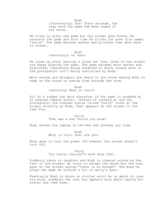 Game over script word | PDF