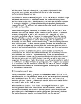 Game pedagogy | PDF