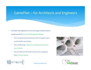 Game plan – construction project management in cloud | PDF