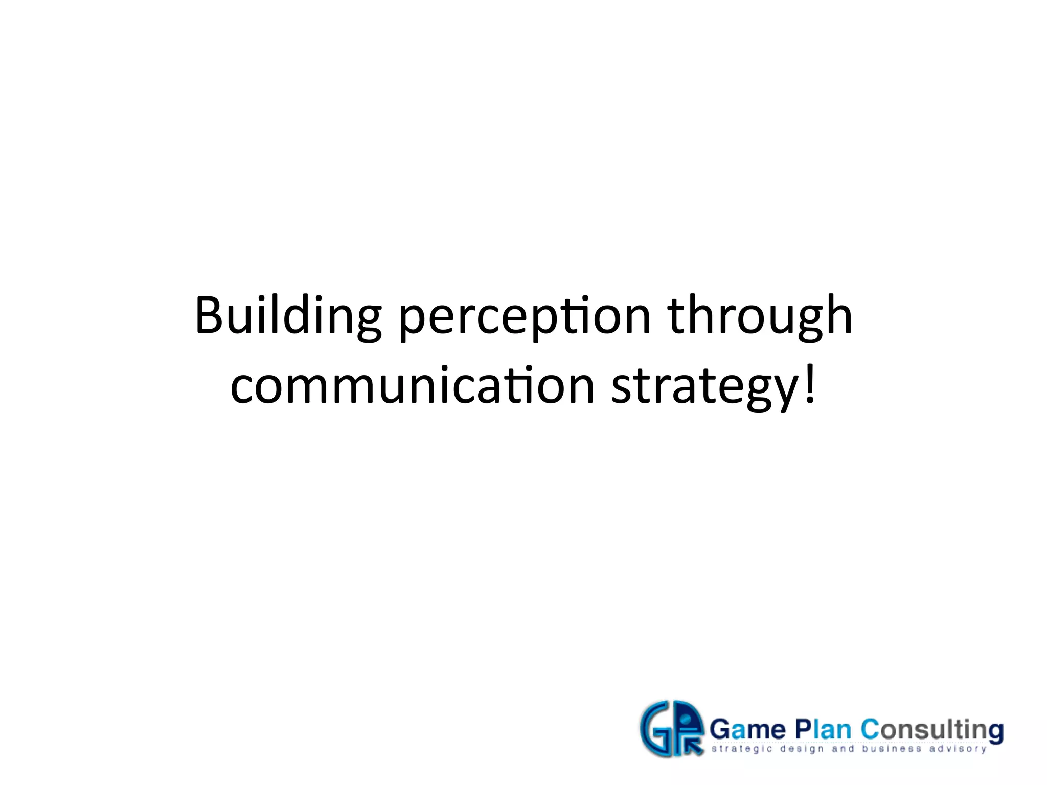 Game plan presentation | PDF