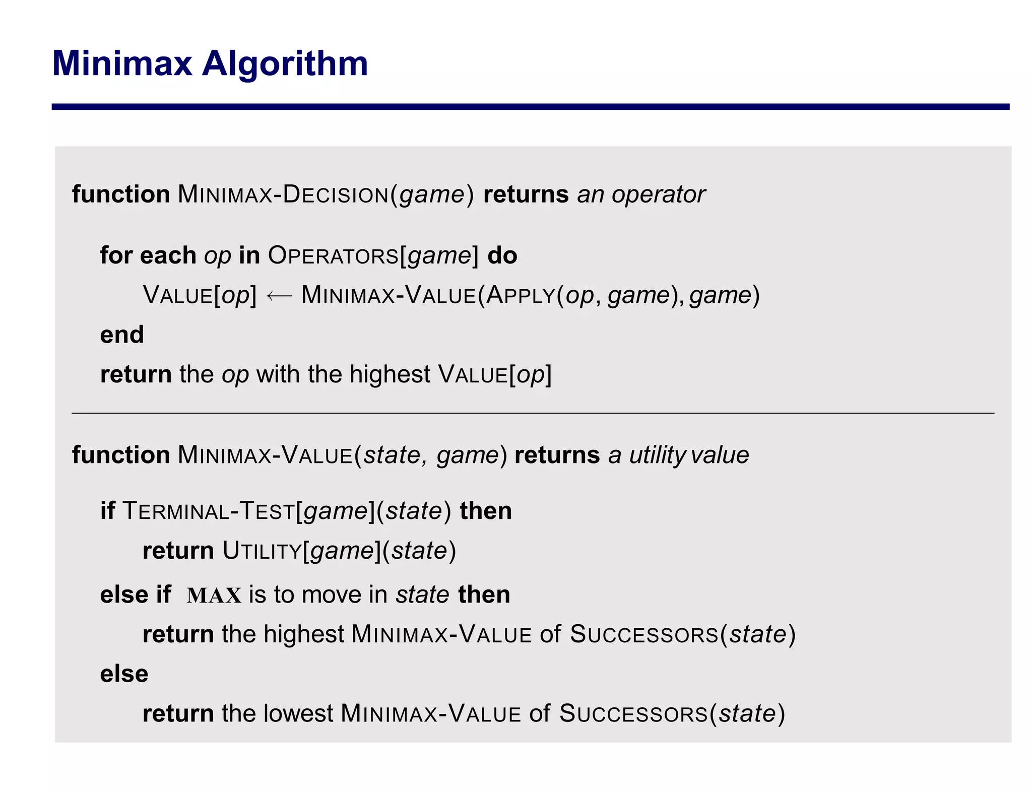 Game playing | PPTX