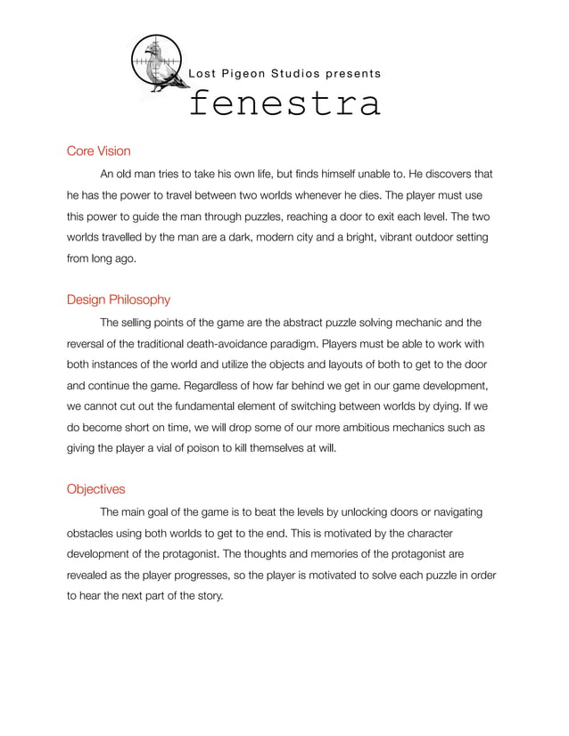 Gameplay specificationfinal | PDF