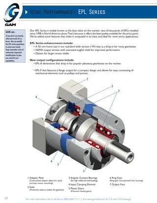 Gam epl brochure | PDF | Auto Type | Automotive