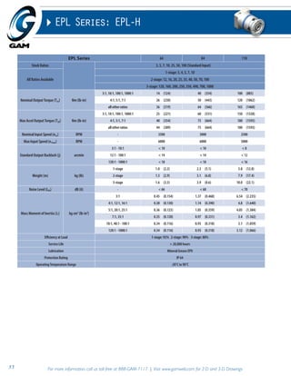 Gam epl brochure | PDF | Auto Type | Automotive