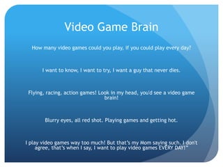 Game poem chris bussey | PPTX | Simulation Video Games | Video Game Genres