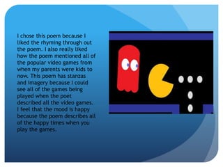 Game poem chris bussey | PPTX