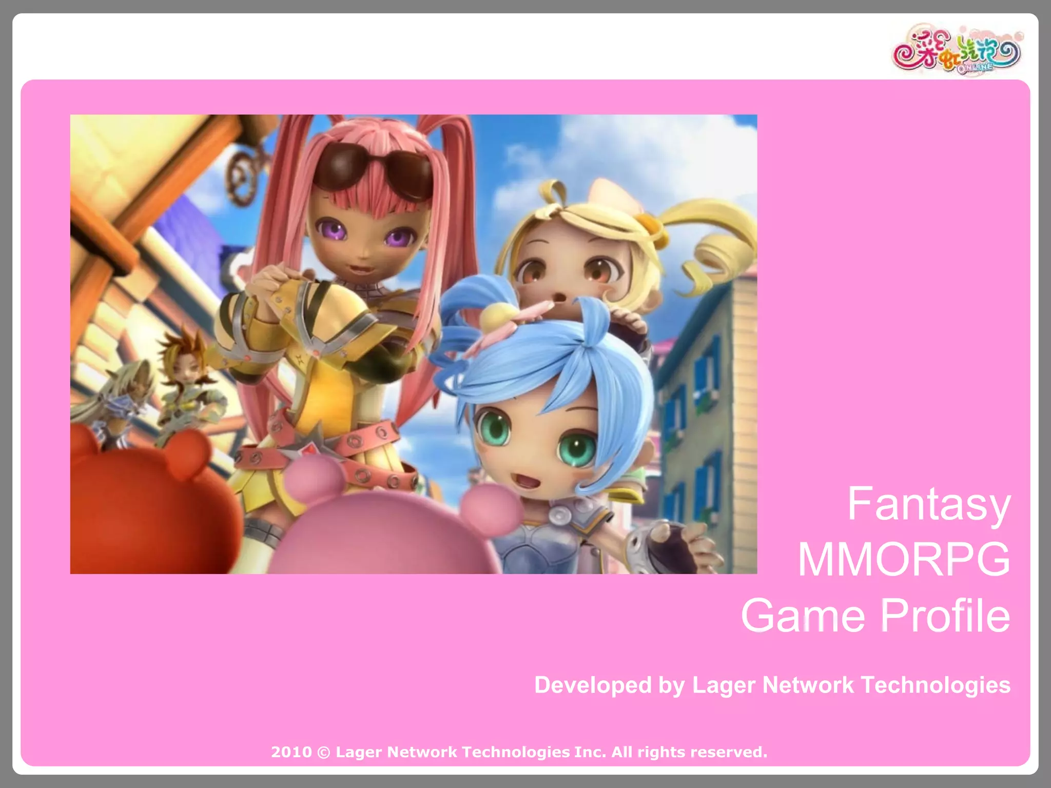 Fantasy MMORPG for Kids, Teens and Families | PPT