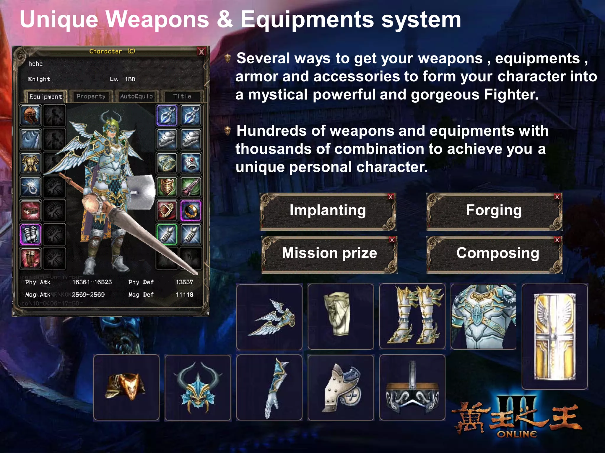 Game profile _ King of king III MMORPG | PPT