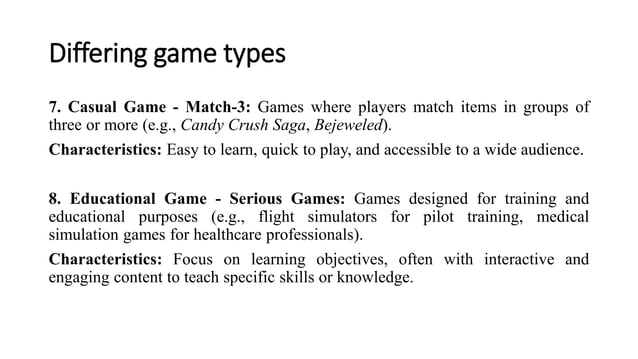 Game Programming Module for Sprite, Scripting | PPTX
