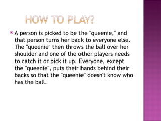 Queenie, queenie | PPT