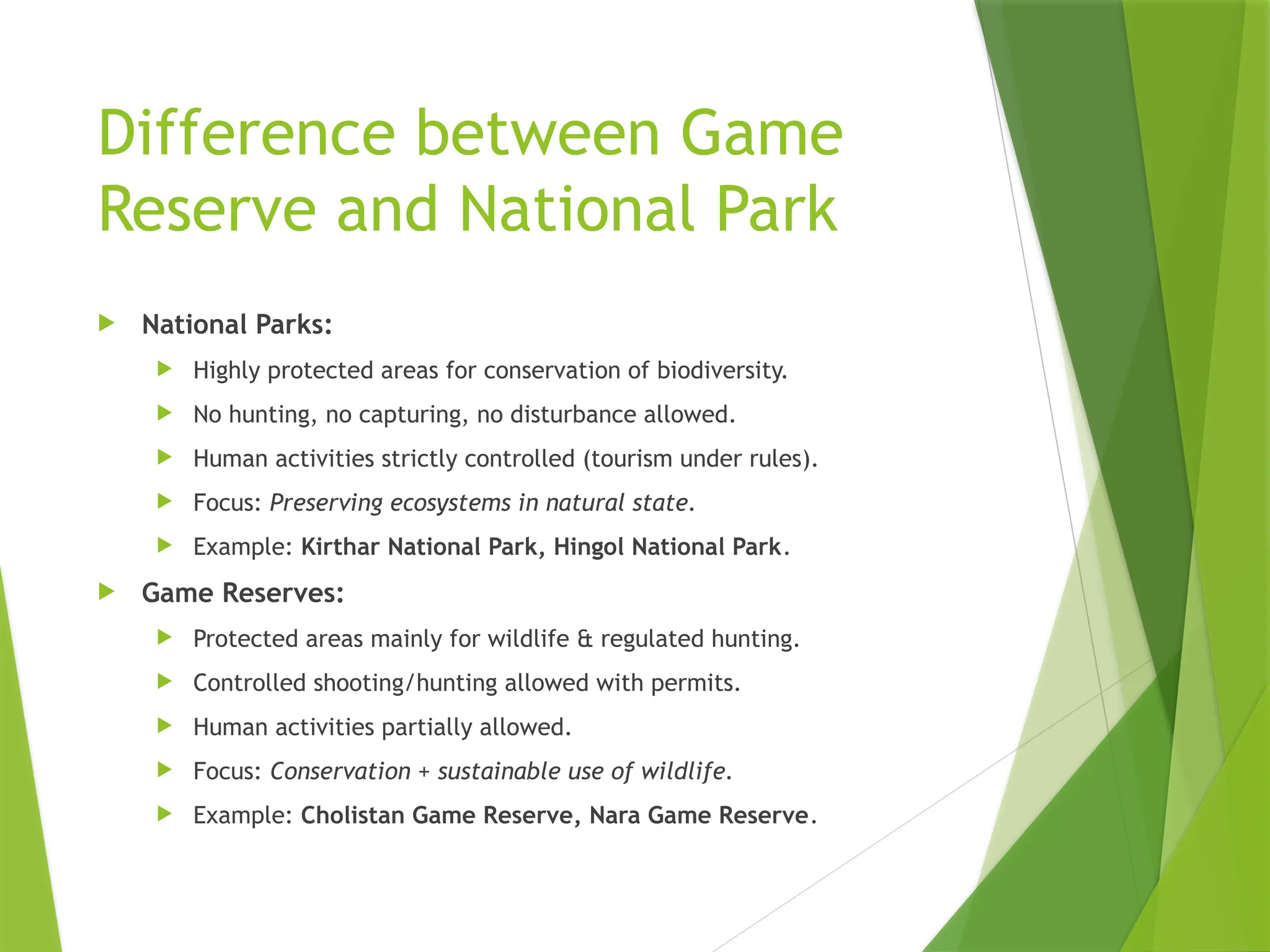 Game_Reserves_Pakistan_game animals of pakistan over hunting | PPTX
