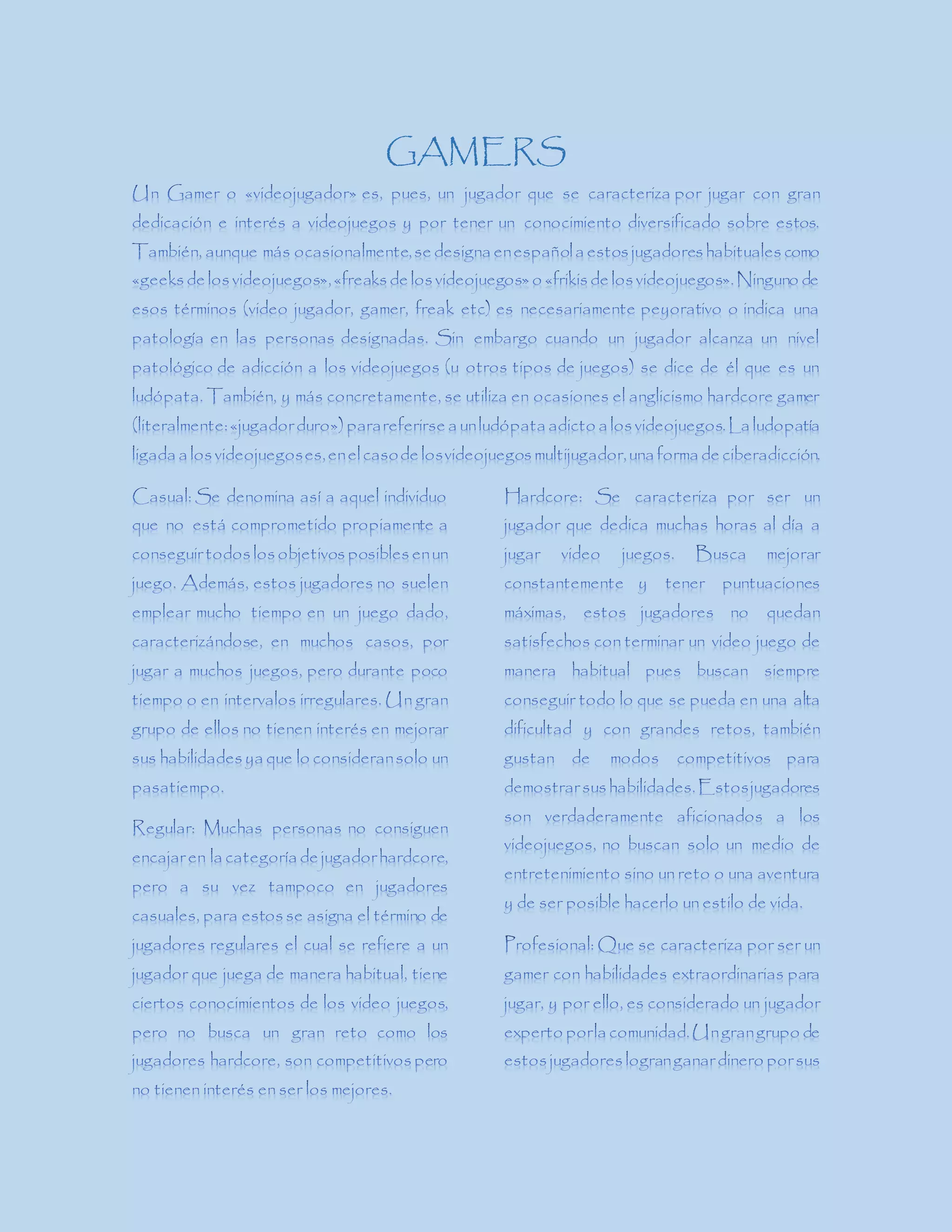 Gamers | PDF