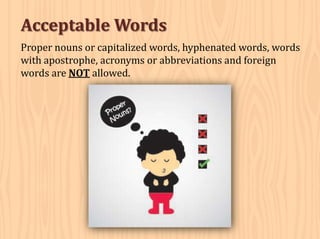 Letter UP Game Rules | PDF